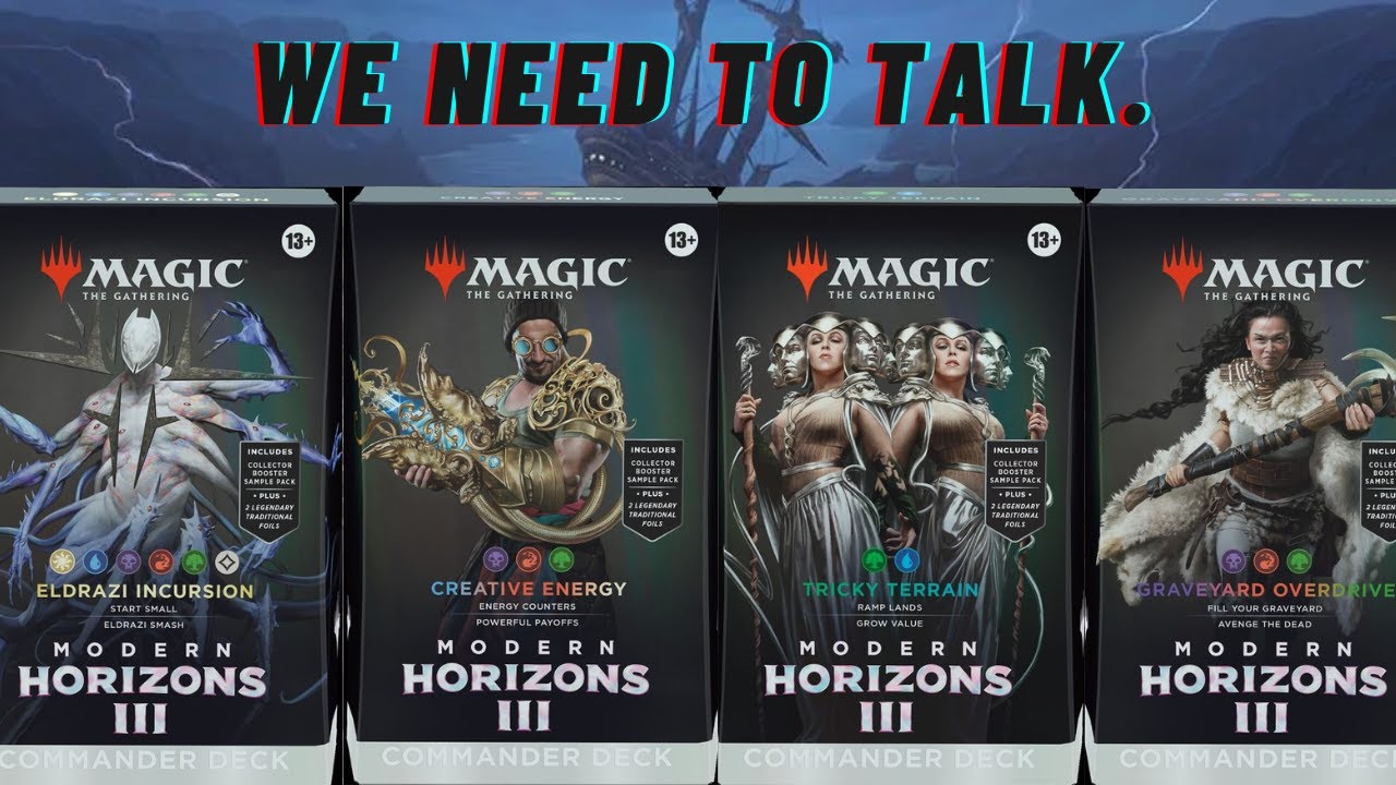 Let's Talk About the MH3 Commander Decks. - YouTube