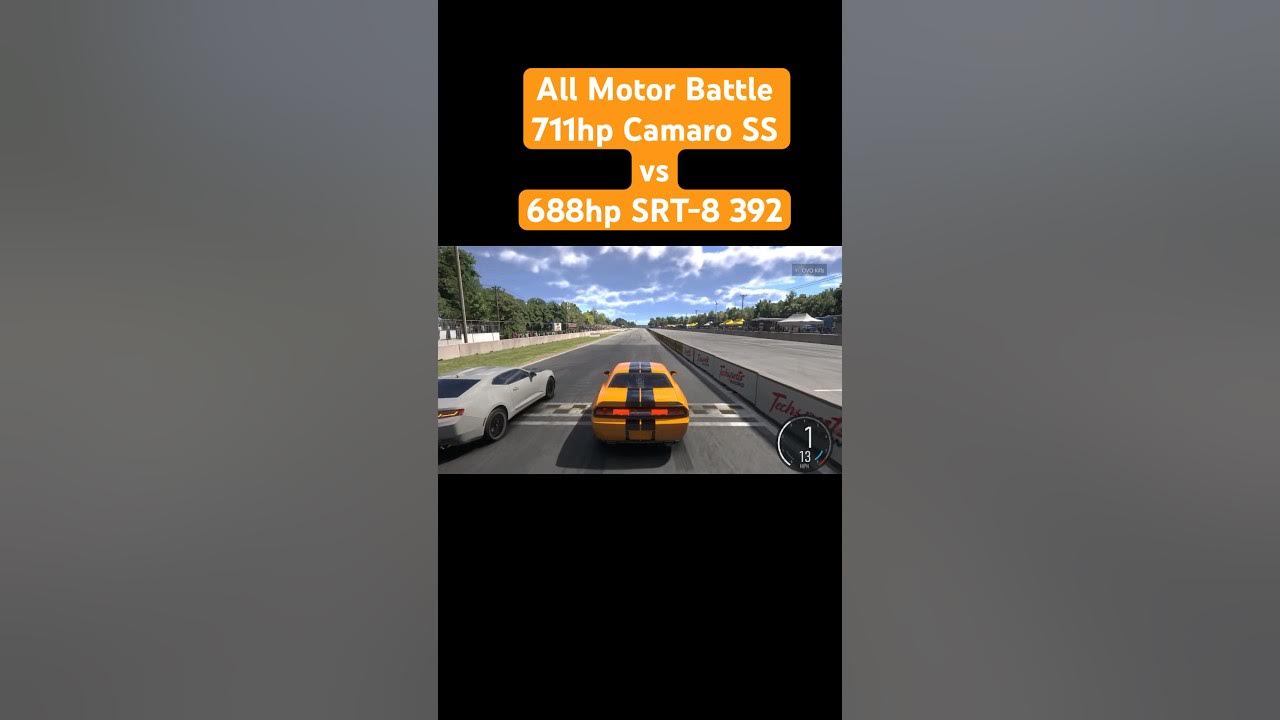 (2012 Dodge Challenger SRT-8 392 688hp) vs (2016 Chevrolet Camaro SS 6.2 711hp) - YouTube