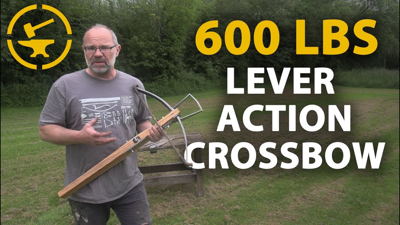 600lbs lever action crossbow - YouTube