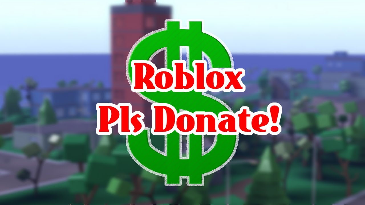 [🔴LIVE] PLS DONATE | GIVING AWAY ROBUX IN PLS DONATE!! 💰🤑 - YouTube