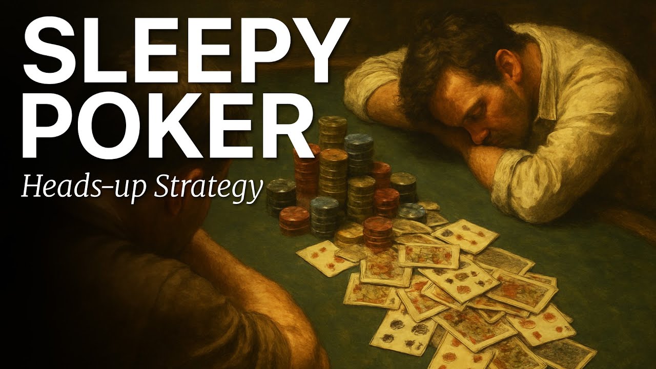FALL ASLEEP to Poker: Heads-up Strategy (A Complete Guide) - YouTube