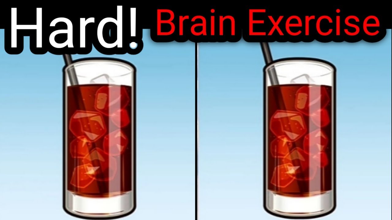 find the difference : hard! brain exercise [Spot The Difference ] - YouTube