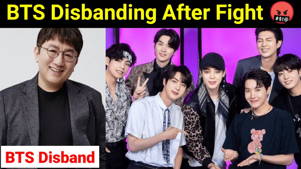 BTS Disbanding After Shocking Fight 🤬 | BTS Hybe Disban - YouTube