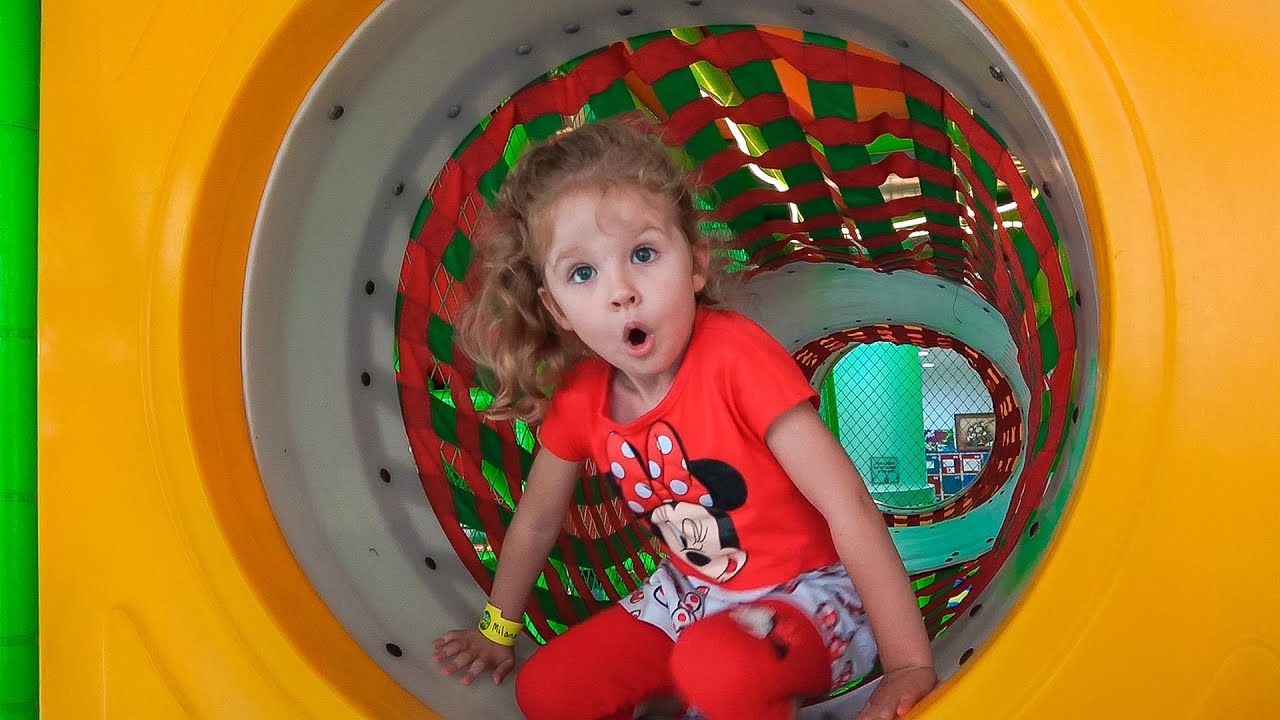 Milusik Lanusik in the Playground for Family and Kids - YouTube