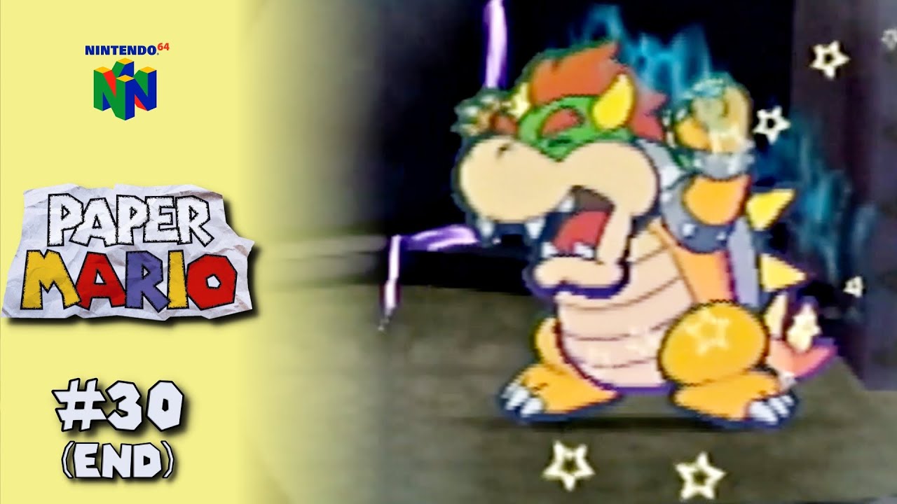 A Showdown with Bowser and a Grand Parade | Paper Mario | Nintendo 64 ...