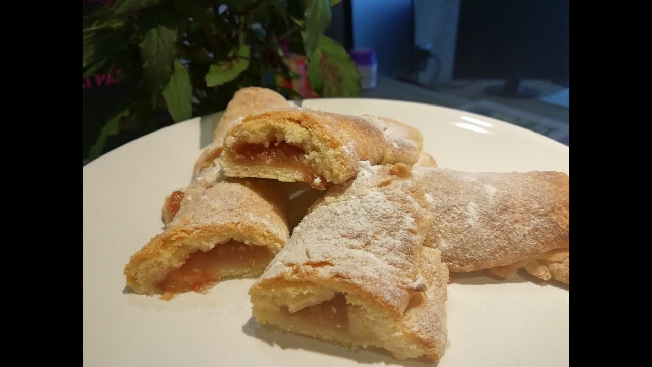 Apple Strudel with Jam Recipe - YouTube