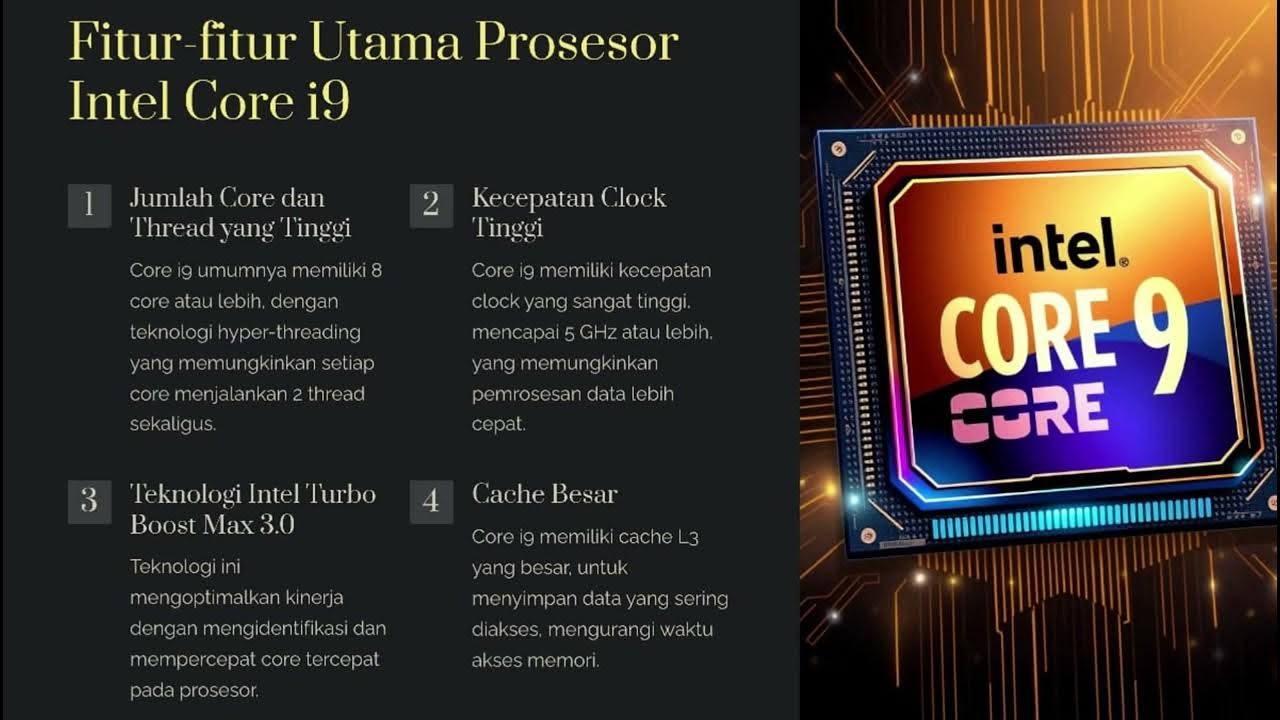 APA ITU INTEL CORE I9 - YouTube