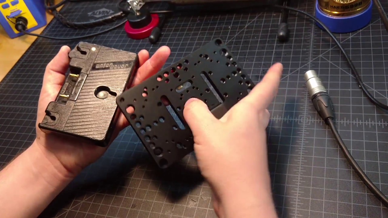 Gold Mount Power Adapter for Intersex Plate - YouTube