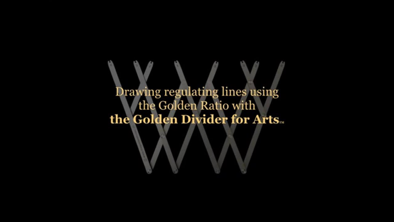 Drawing regulating lines using the Golden Ratio with the Golden Divider ...