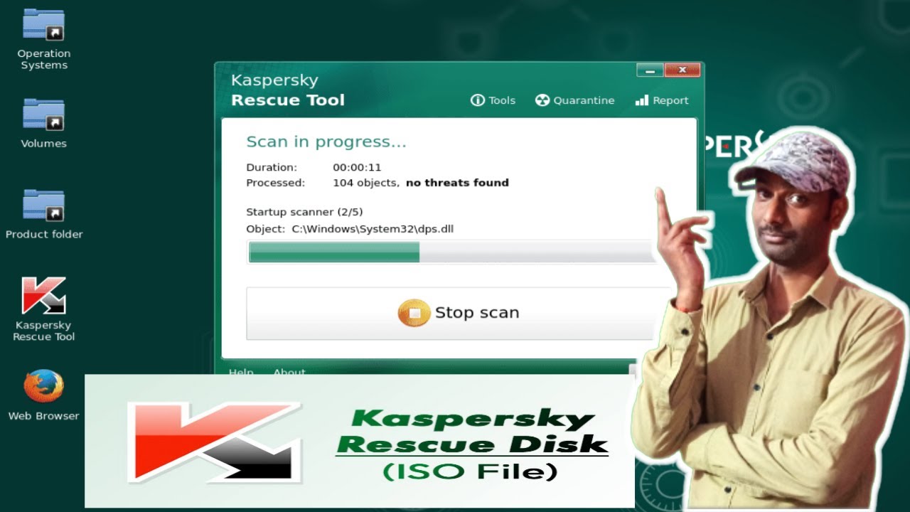 👉Kaspersky Antivirus Rescue Disk USB Guide 2022 - YouTube