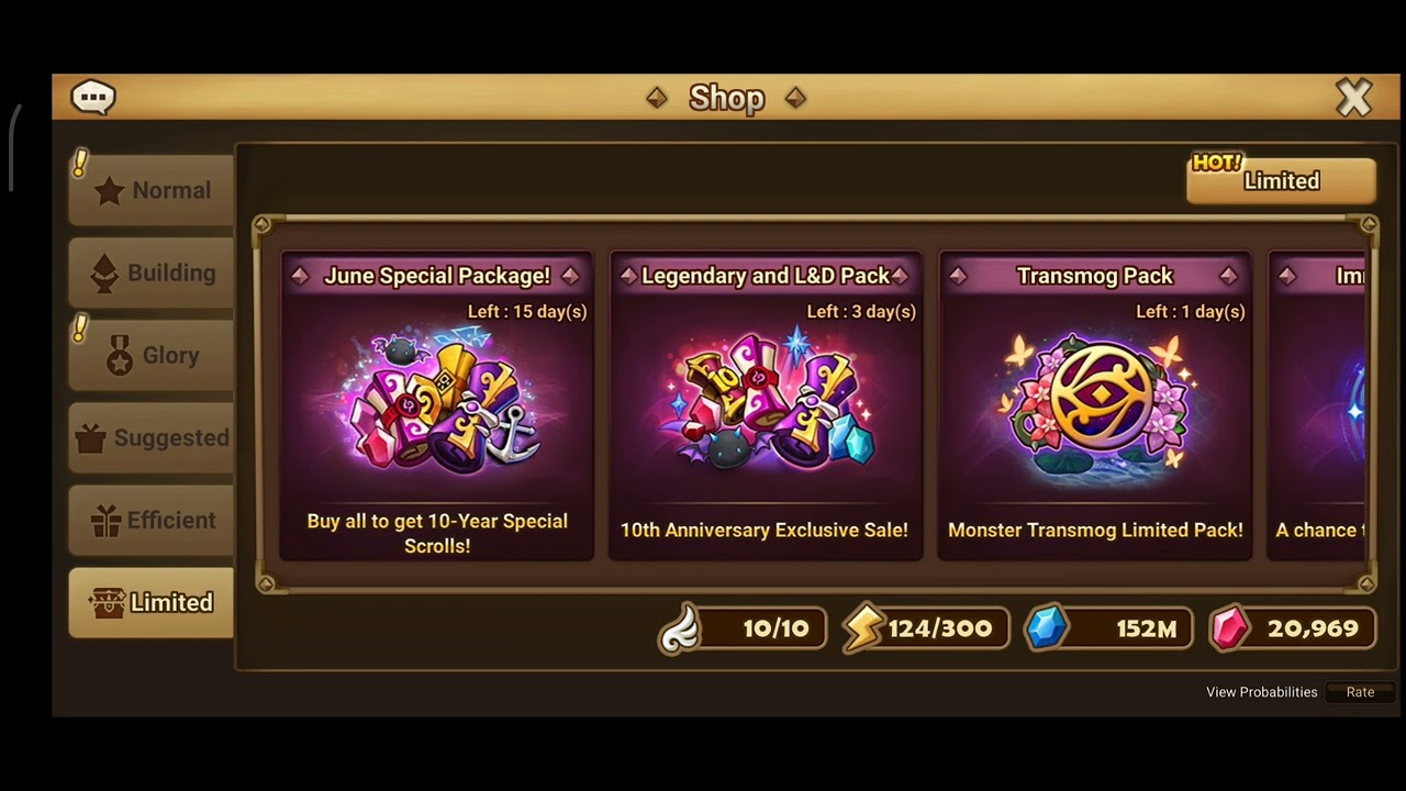 🎉🥳🎁Limited Legendary and L&D Pack 10th Anniversary Exclusive Sale! Toi ...