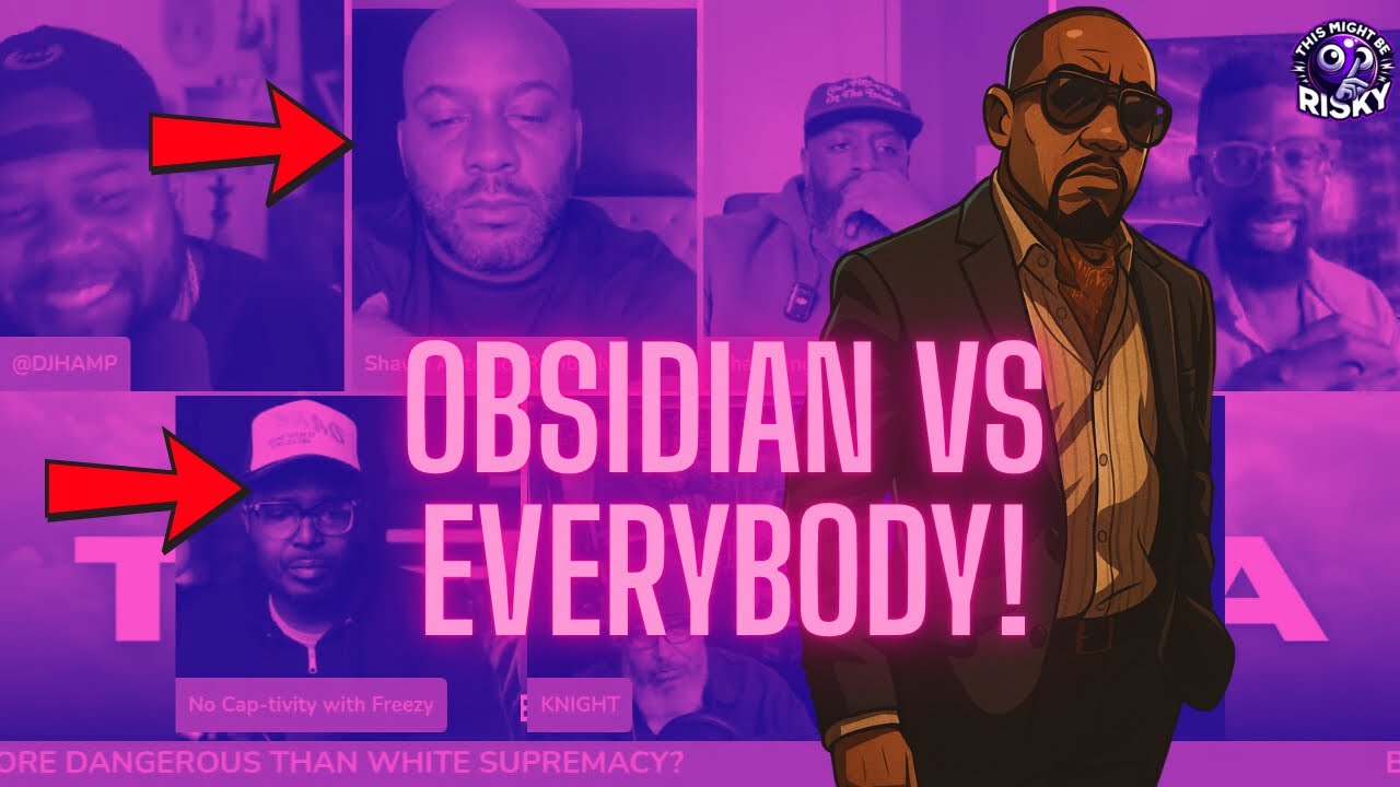 OBSIDIAN VS EVERYBODY! OBSIDIAN HITS THE PANEL TO DEFEND THE MANOSPHERE ...