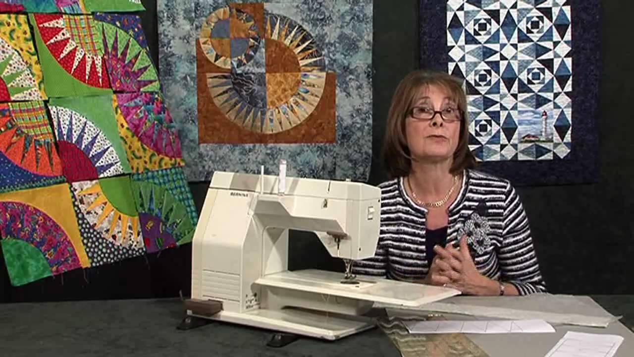 How to Do Foundation Piecing Patchwork (Taster Video) - YouTube