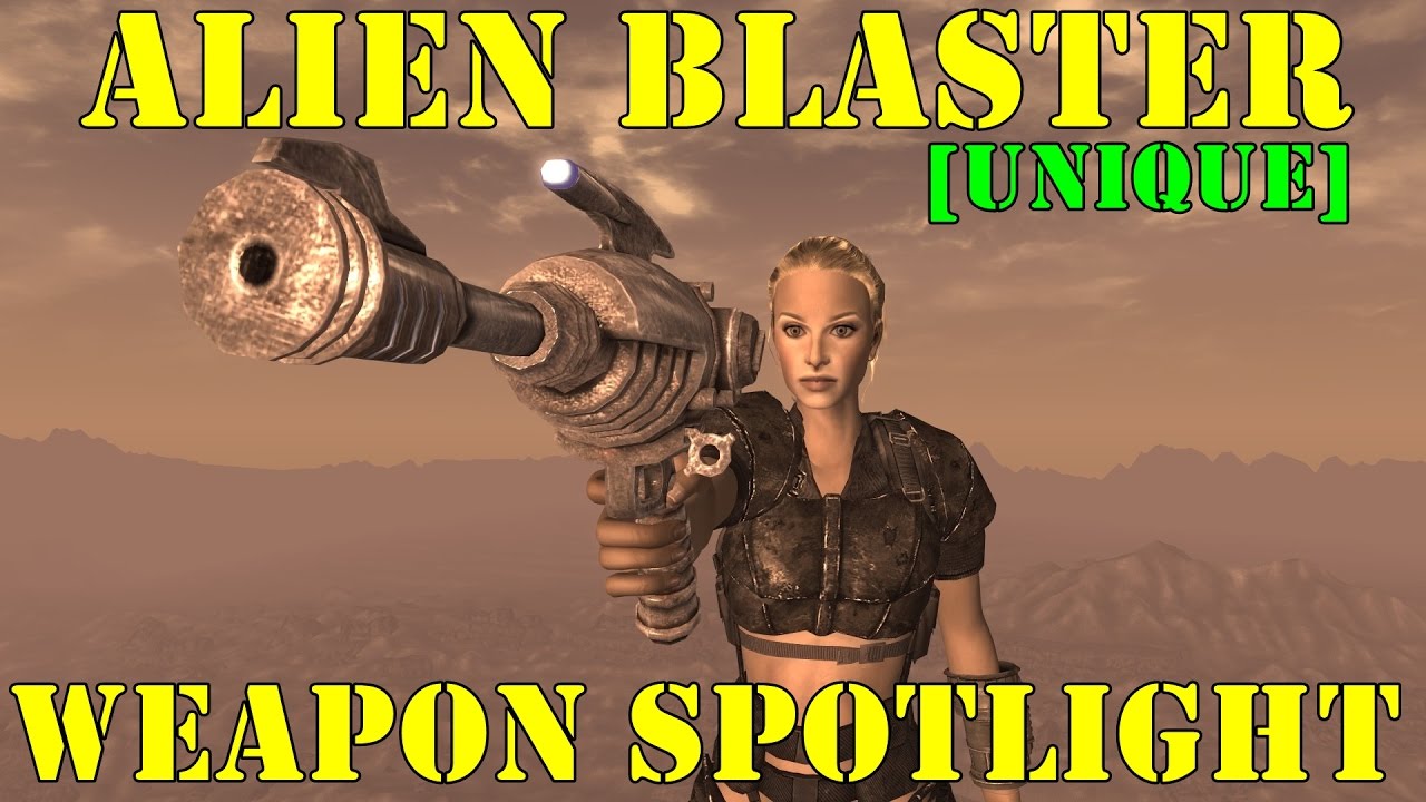 Fallout New Vegas: Weapon Spotlights: Alien Blaster - YouTube