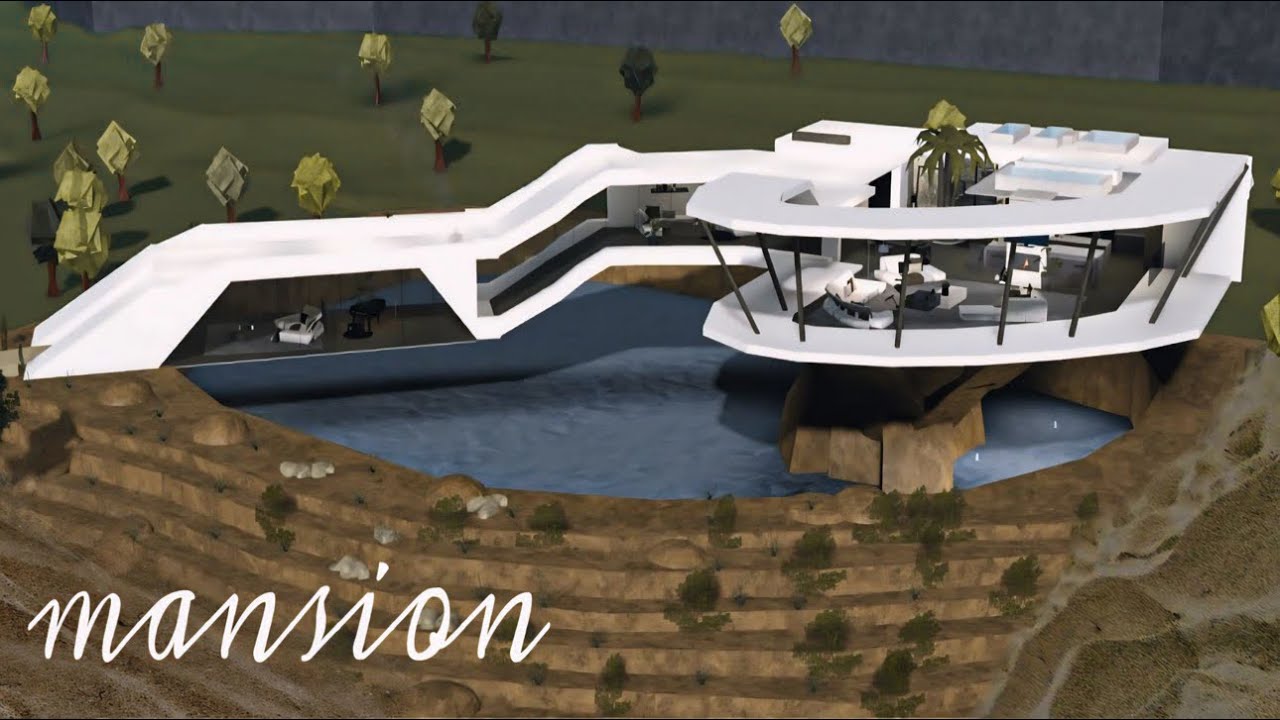 Bloxburg: Mansion Modern House | House Build | Roblox - YouTube