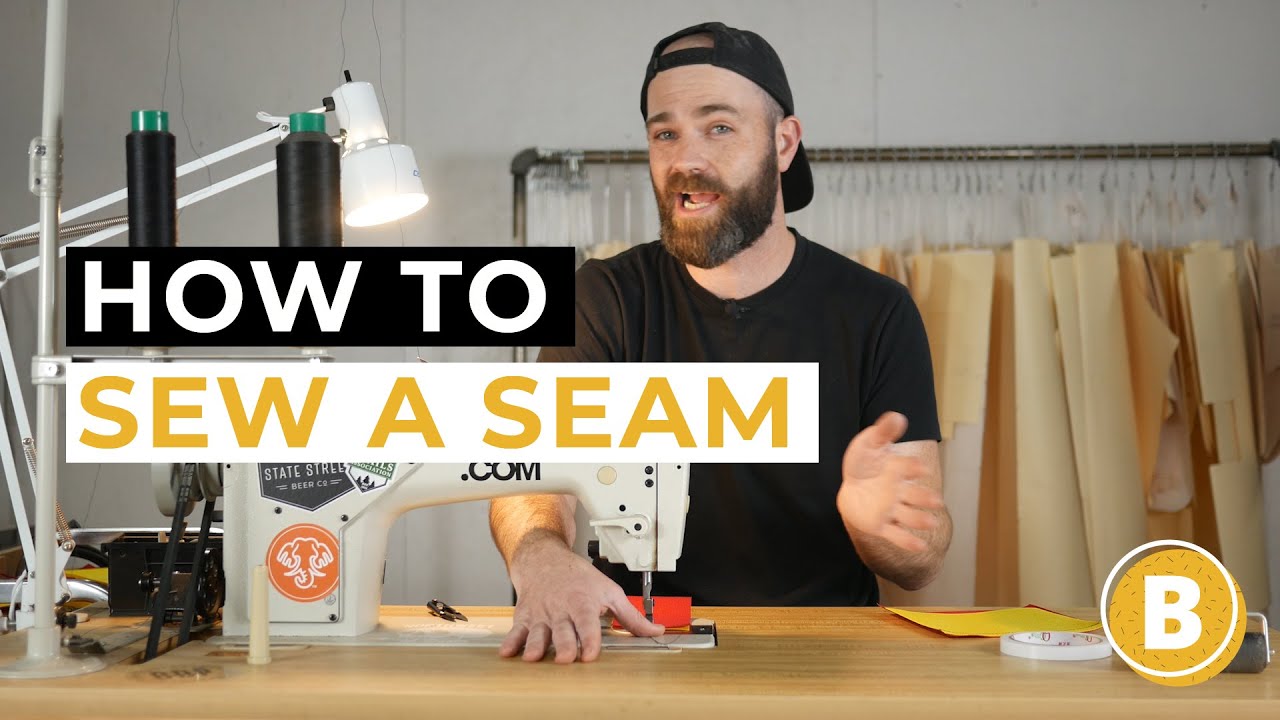 How To Sew A Seam - YouTube