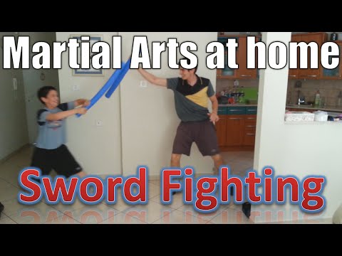 Martial Arts at home #4 - Sword Fighting for distancing and quick ...