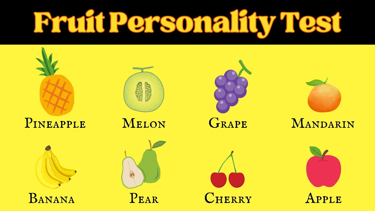 [Personality Test] What kind of fruit? - YouTube