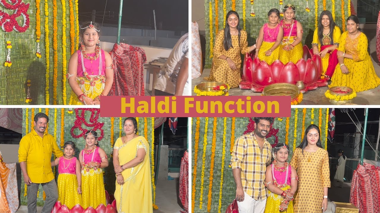 DIML Haldi Function VLog || Shocking Reactions Of Family || Heavenly Homemade - YouTube