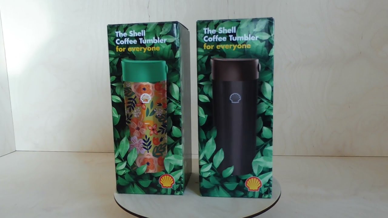 Thermal travel mug SHELL | Kubek termiczny SHELL - YouTube