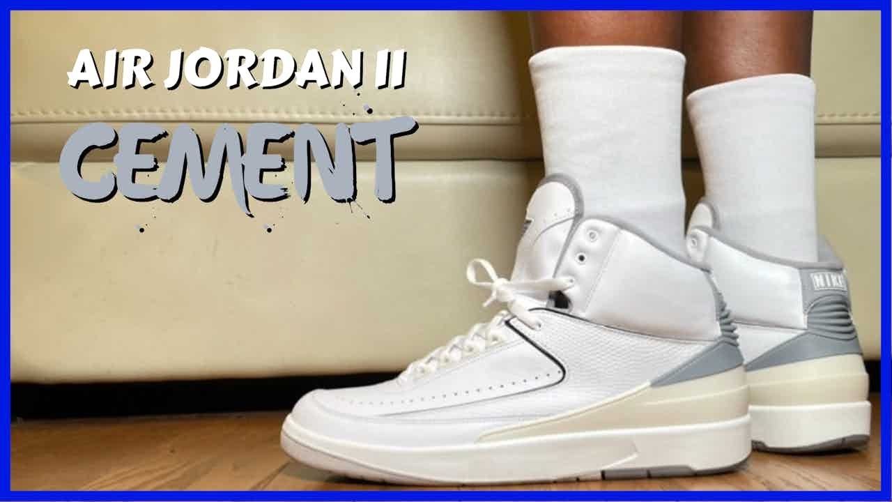 Air Jordan 2 Cement | Review & On Feet - YouTube