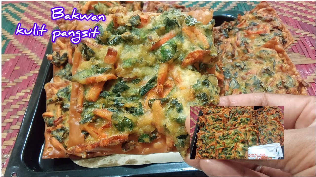 BAKWAN KELOR KULIT PANGSIT CRISPY - YouTube