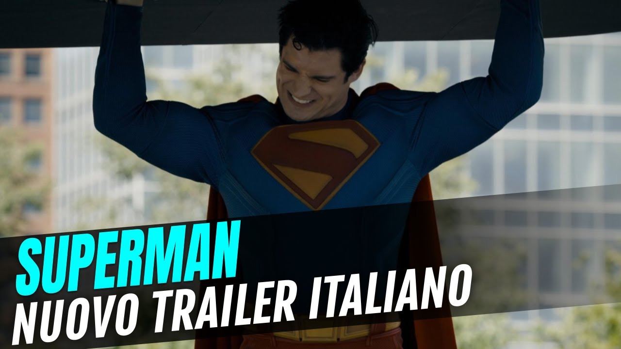 Superman: nuovo trailer italiano del film di James Gunn - YouTube