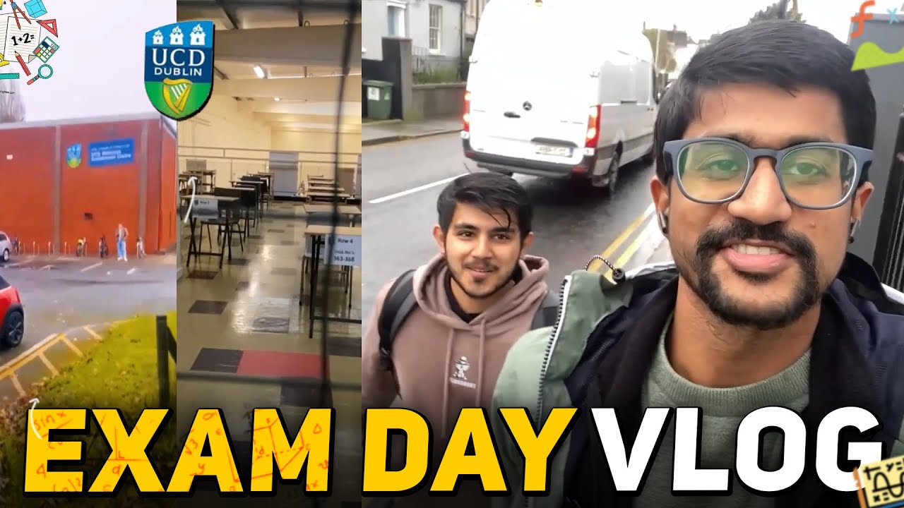 📚EXAM DAY VLOG | SMURFIT BUSINESS SCHOOL, UCD #ucdsmurfit # ...