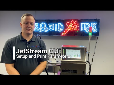 JetStream - Printer Setup on a Conveyor Line - YouTube