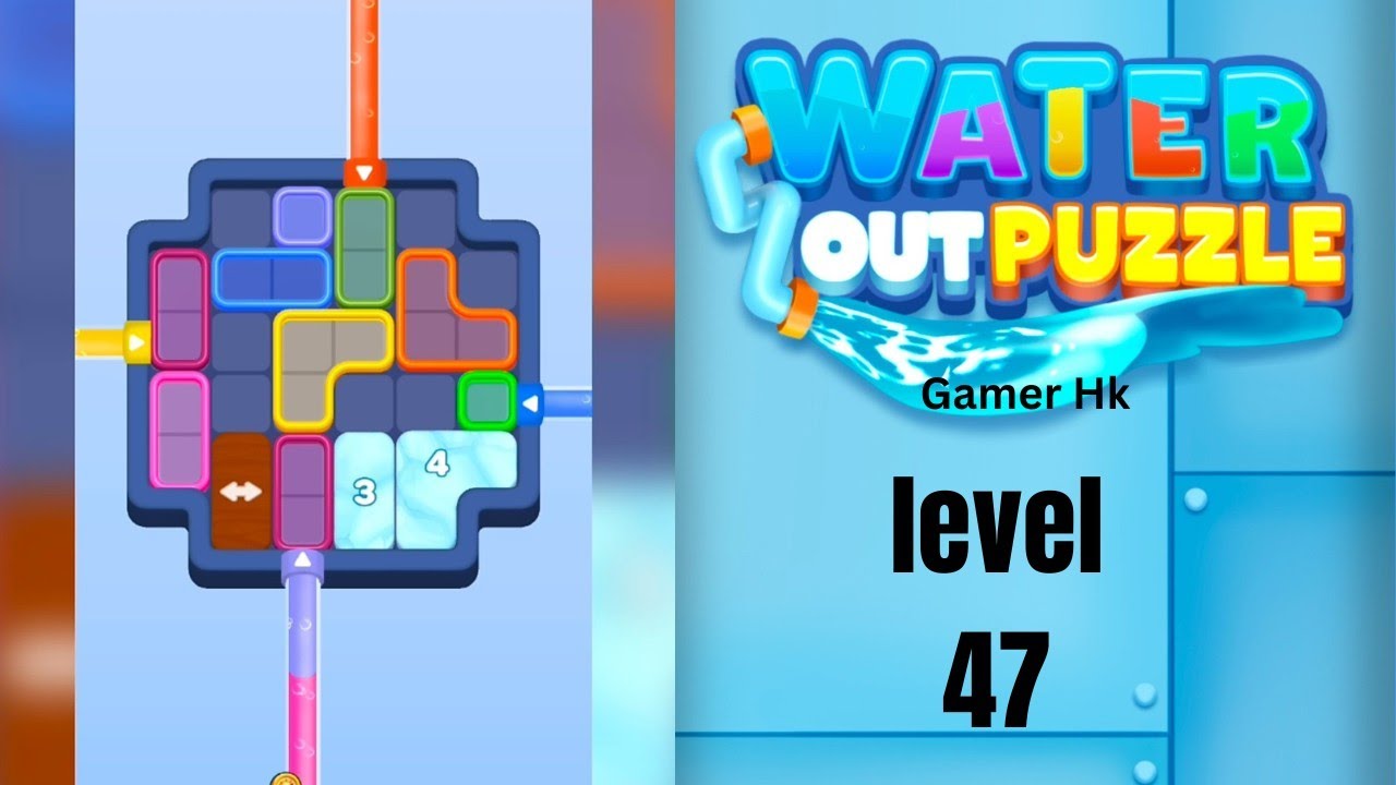 Water out puzzle level 47 Walkthrough Solution - YouTube