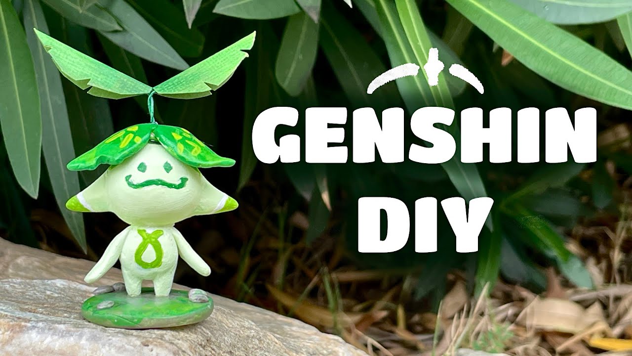 I Made an Aranara from Genshin Impact - DIY Craft - YouTube