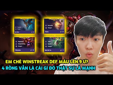 EM CHÈ DEF LÊN LEVEL 9 ĐÁNH 4 RỒNG NÔ ĐÙA VỚI LOBBY CỰC CĂNG | TFT MÙA ...