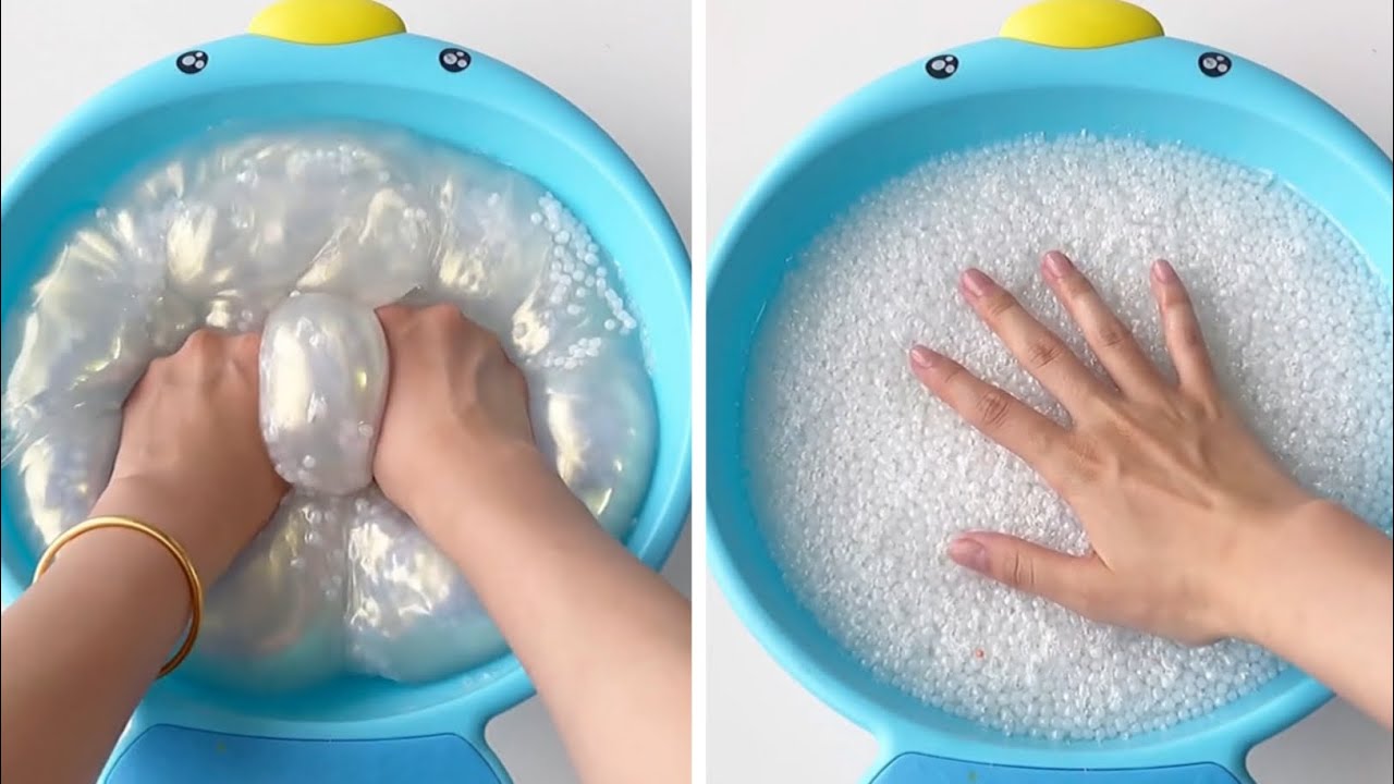 Most Relaxing and Satisfying Slime Videos #22 //Fast Version // SLM ...
