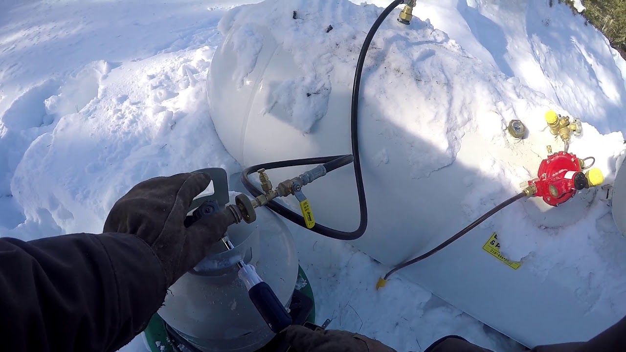 Fill your own propane tanks easy and safe - YouTube