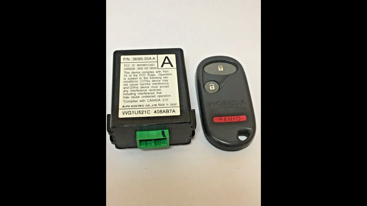 Scavenger Type EP2: Adding Keyless Entry to a 2003 Honda Element - YouTube