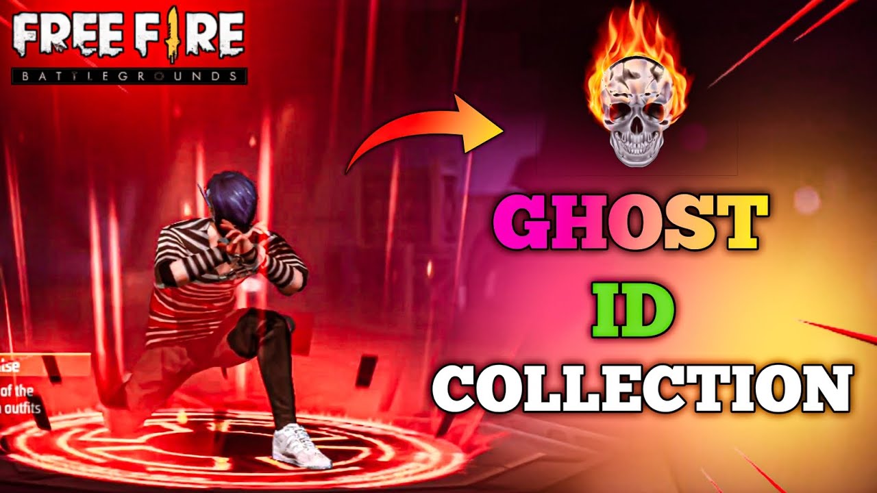 GHOST ID COLLECTION 👻 || NO TOP UP COLLECTION 🤣 || ON AVERAGE TOP UP 😃 - YouTube