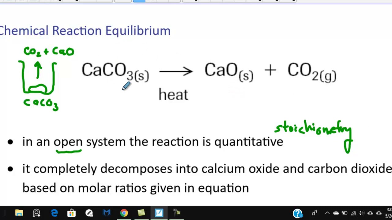 SCH4U Lecture 1 Equilibrium Examples - YouTube