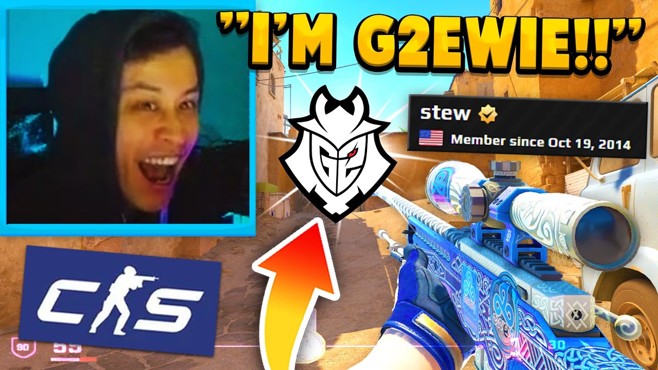 "STEWIE YOU BETTER DO THAT FOR G2!!" 😳 - Stewie2K Ready For G2 Esports ...