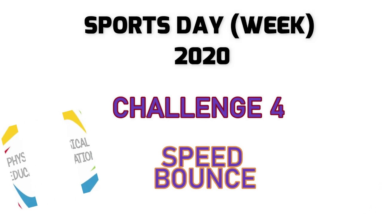 CHALLENGE 4 SPEED BOUNCE - YouTube