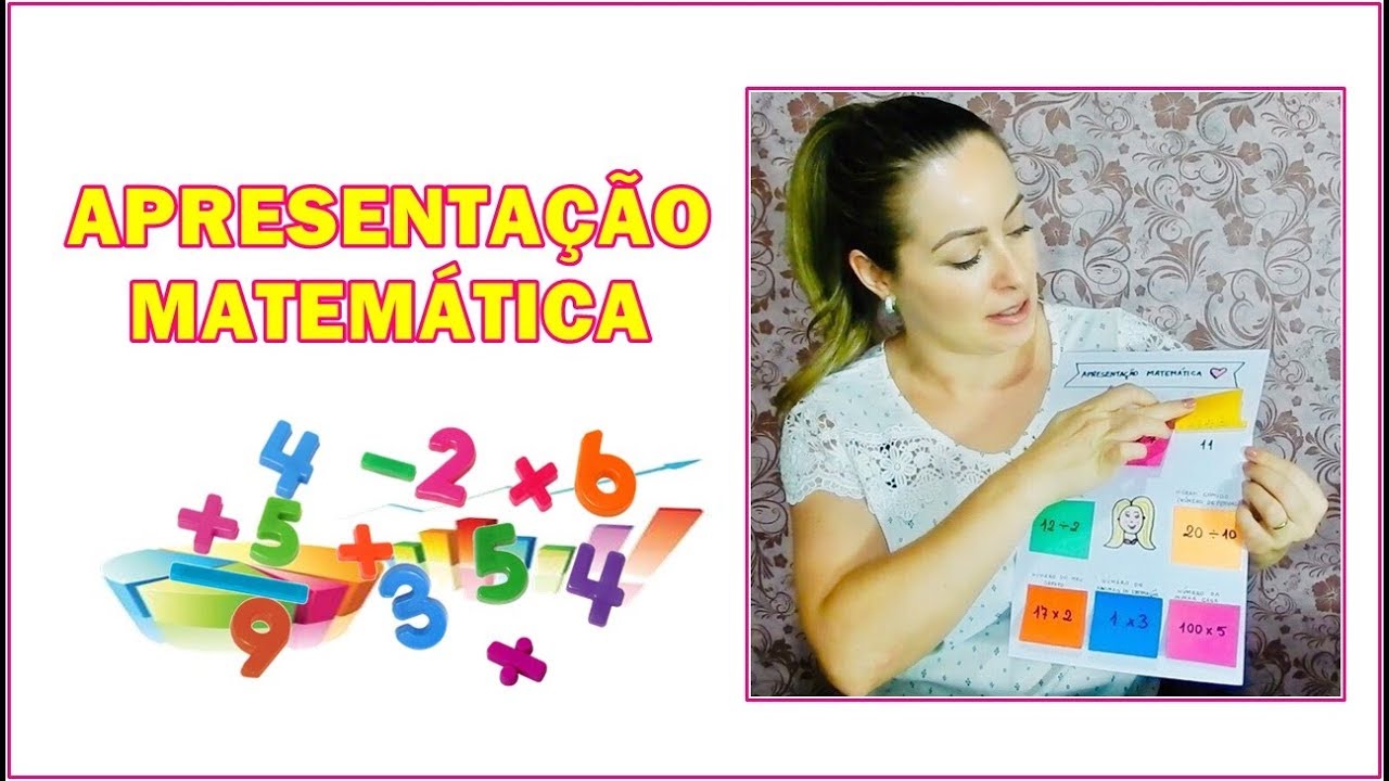 Recurso Para a Apresentação do Professor Utilizando a Matemática - YouTube