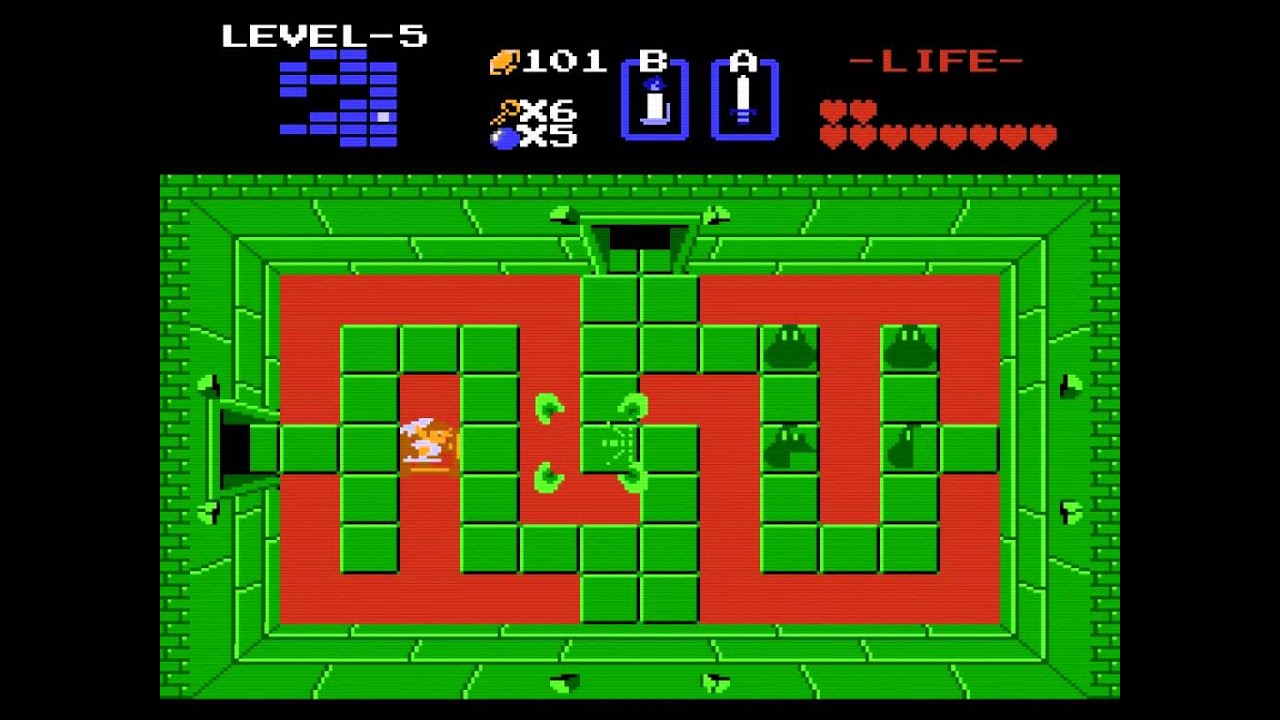 The Legend Of Zelda - Level 5 "The Lizard" - YouTube