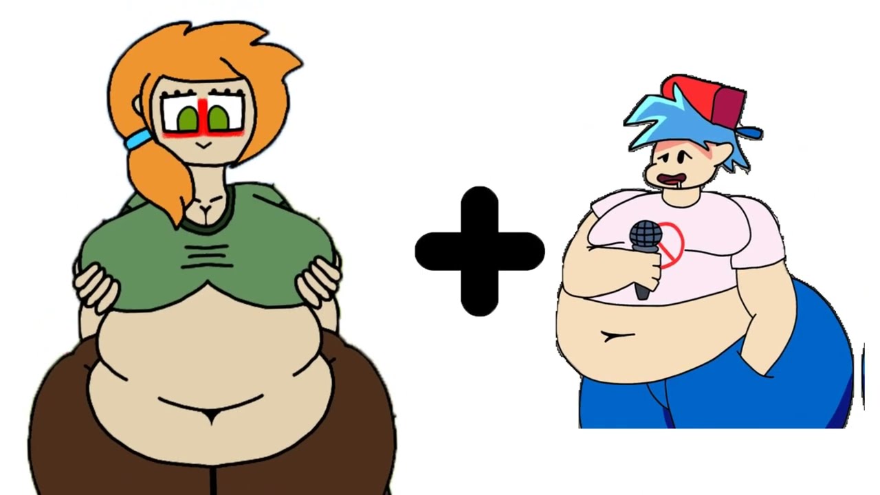 Fat Alex Minecraft + Fat FNF Boyfriend = ??? (Minecraft Fat Animation ...