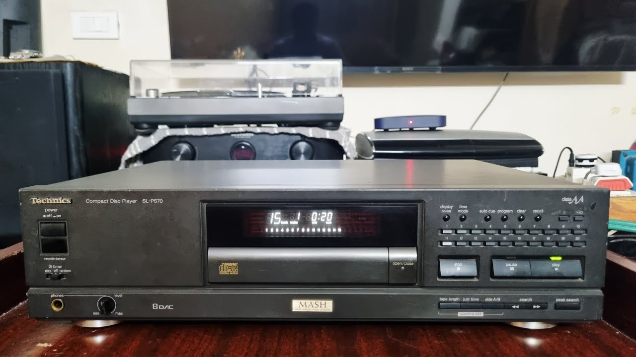 (Sold)TECHNICS Stereo Pure Audio CD Player SL-PS70/For Sale/Infinity ...