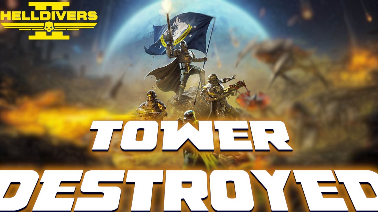 DESTROYING THE TOWER!!! - Helldivers 2 Gameplay - YouTube