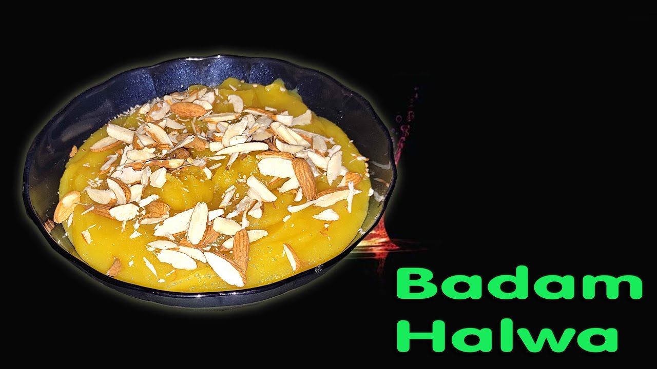 Almond Halwa Recipe | Badam halwa - YouTube
