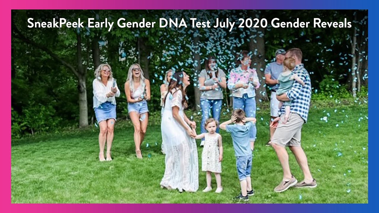 SneakPeek Early Gender DNA Test | July 2020 Gender Reveals - YouTube