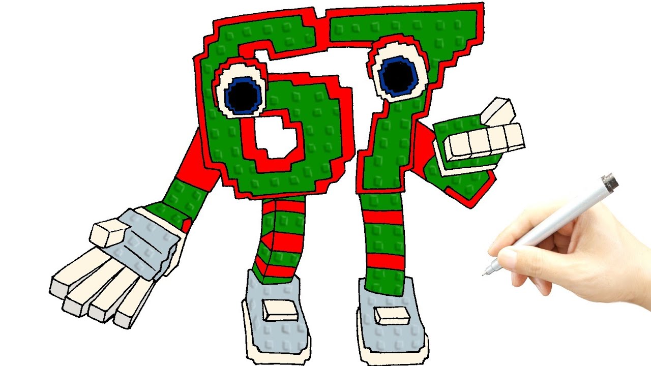 How to draw festive 67 steal a brainrot - YouTube