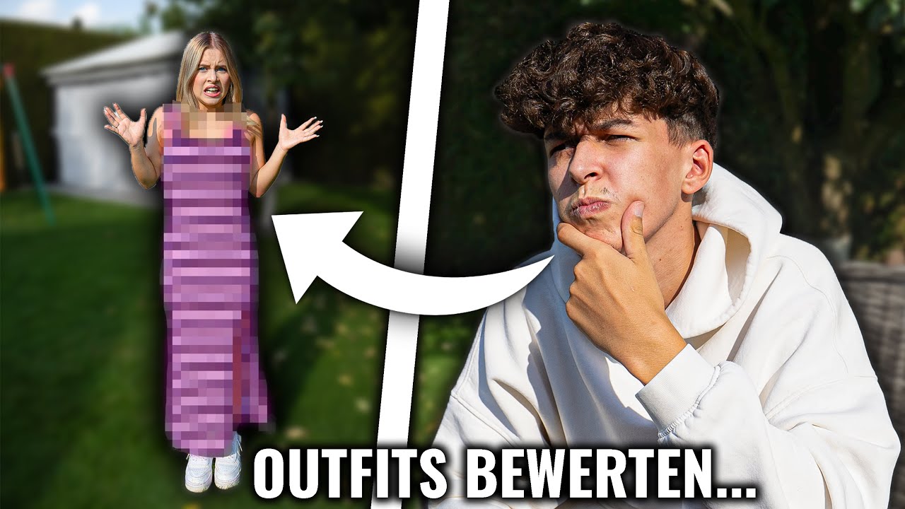 MEIN FREUND BEWERTET MEINE OUTFITS...😂 (CIDER HAUL) - Itsmisabell - YouTube