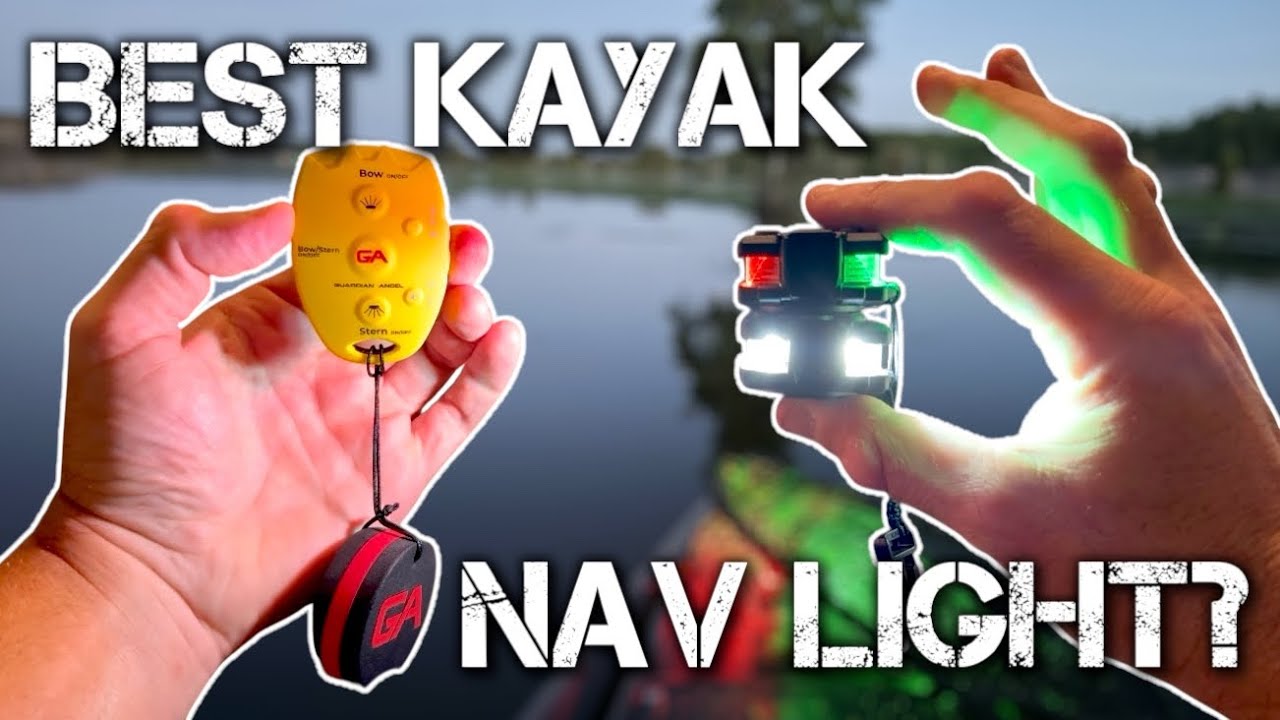 BEST Kayak Navigation Light Kit? Guardian Angel Review - YouTube