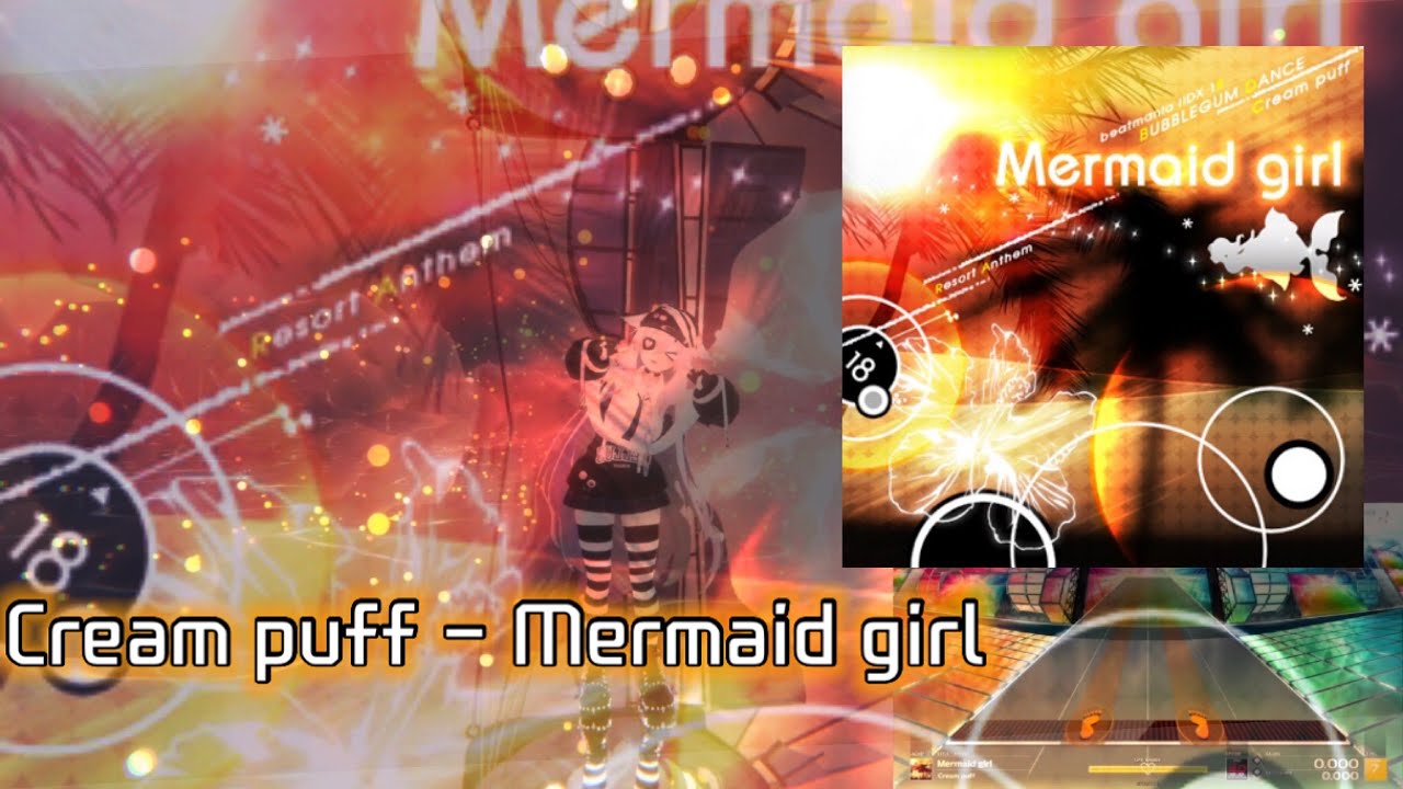 머메이드 걸 [VRChat / DANCERUSH STARDOM] Cream Puff - Mermaid Girl (Lv7 ...